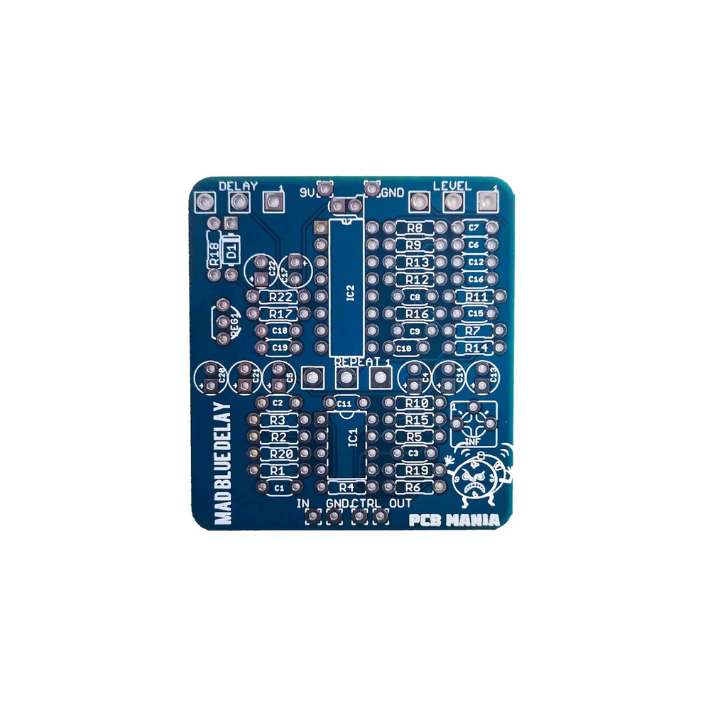 Mad Blue Delay – The Really Good Pedal Co.